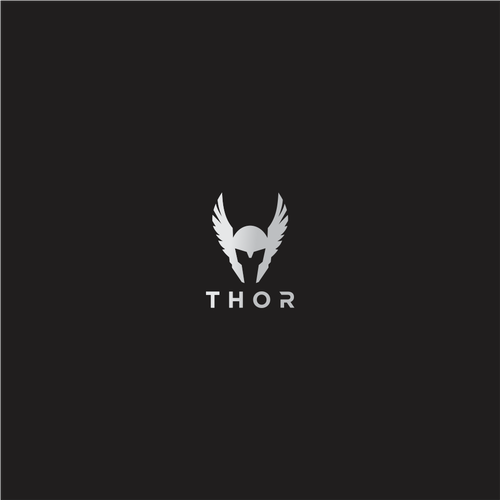 Looking for bold , strong, cool "Thor" logo with with northern Wing Hat ...