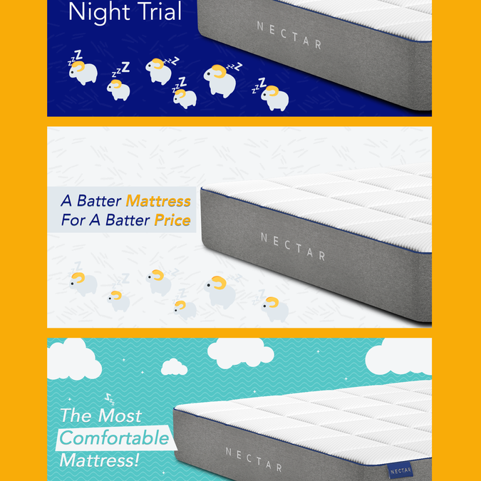 Design Display Ads & Facebook Ads for Cool Mattress Brand | Banner ad ...