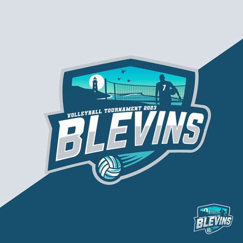 Designs | Blevins Beach Volleyball Tournament 2023 | Logo design contest
