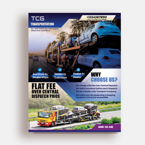 Designs | transportation flyer | Postcard, flyer or print contest