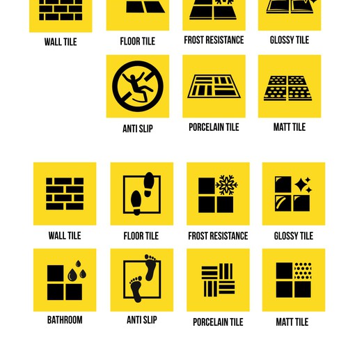 Ceramic tile symbol contest! | Concours: Icône ou bouton