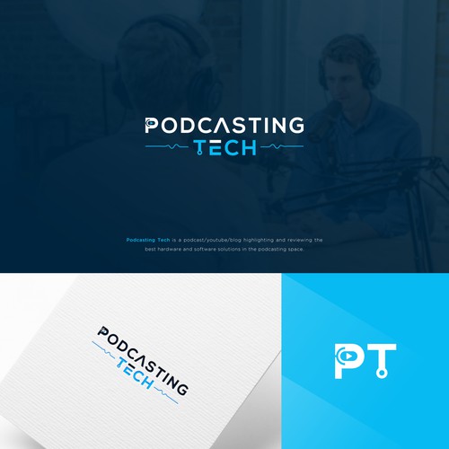Designs | Clever but clean logo for Podcasting Tech Website | Logo ...