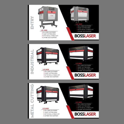 Design 4x8' Laser Machine Banners | Poster contest