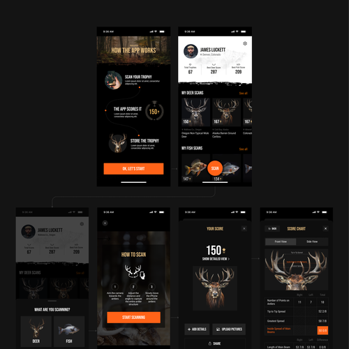 Designs | Trophy Locker App Design | App design contest