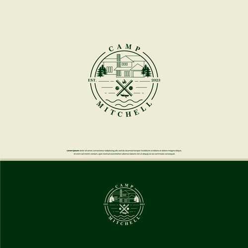 Designs | "Camp Mitchell" logo for family compound | Logo design contest