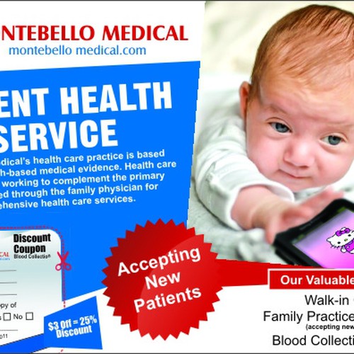 Designs | Eye Catching Advertising Insert for a Medical Clinic | Other ...