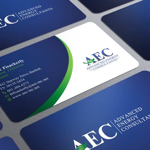 Designs | AEC Business Card | Business card contest