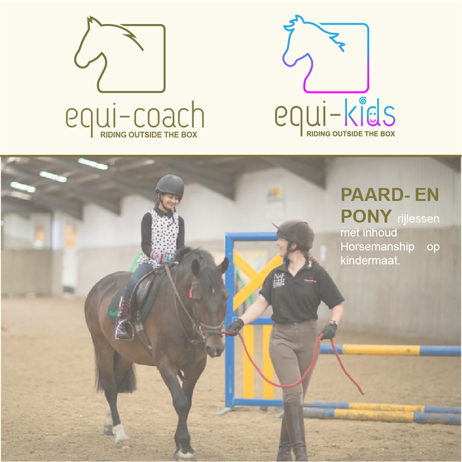 Equi-Kids, horsemanship op kindermaat | Signage contest