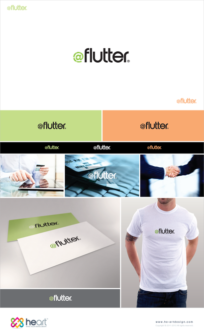 logo for flutter | Logo design contest