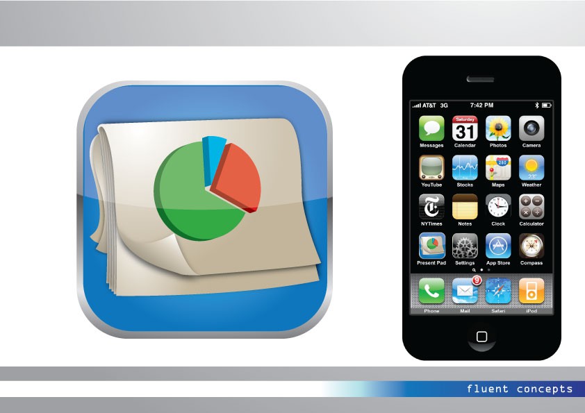 Seeking a dazzling logo/icon for a presentation iPad application | Logo ...