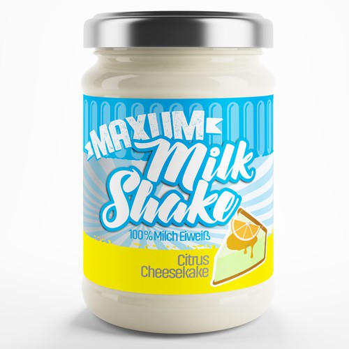 Milk Shake label design | Product label contest