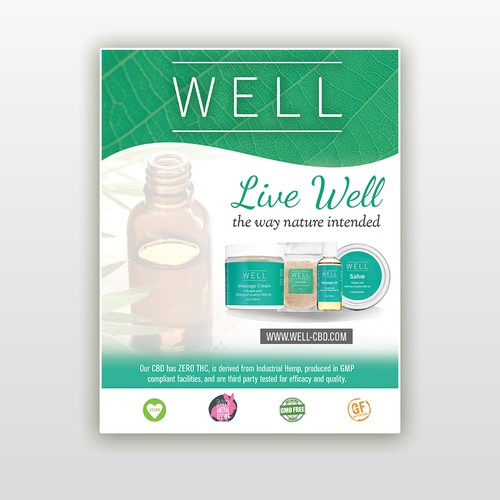 CBD Poster for Spas | Postcard, flyer or print contest