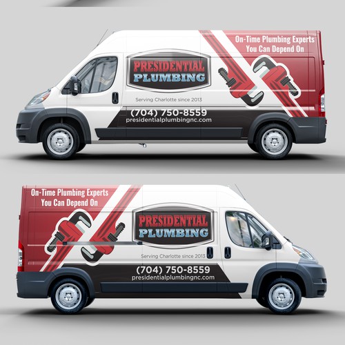 Designs | We Need an Interchangeable Trade Van Wrap With a Consistent ...
