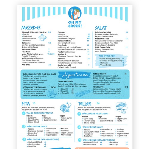 Designs | Design for New Menu Cards | Menu contest