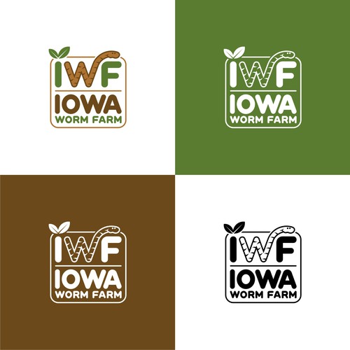 Designs | Logo Contest: Help Build the Brand for Iowa Worm Farm's ...