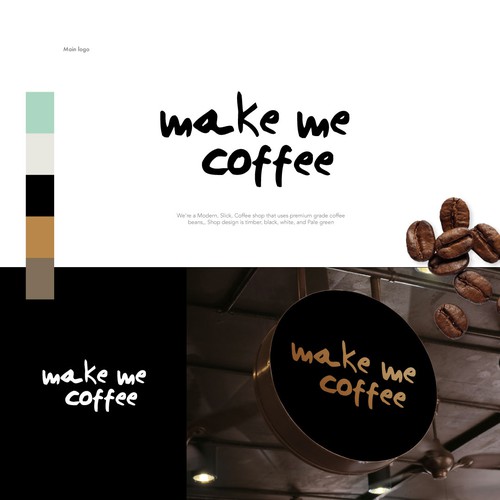 Designs | (LOGO) 'MAKE ME COFFEE' | Logo design contest