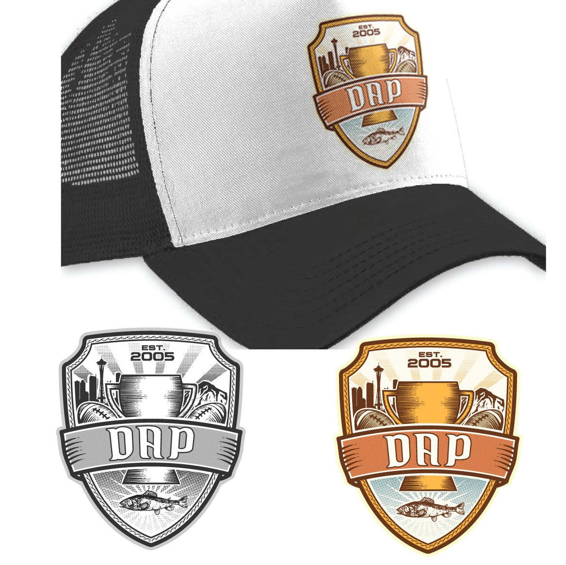 Snapback Logos - Free Snapback Logo Ideas, Design & Templates