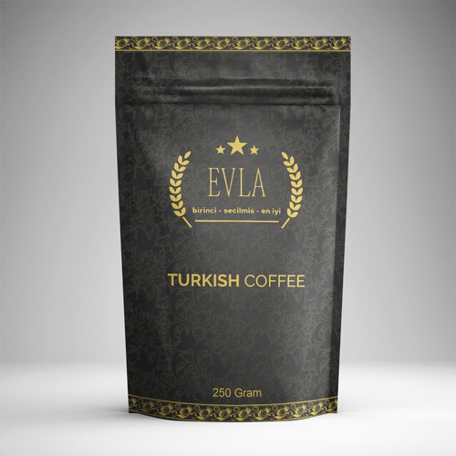 Turkish coffee - create a packaging design with style and class ...