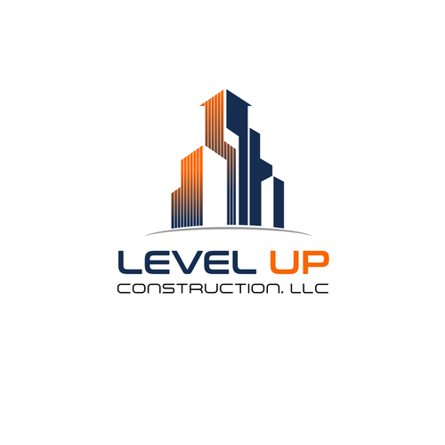 Designs | LEVEL UP CONSTRUCTION *SILVER* Guaranteed | Logo design contest
