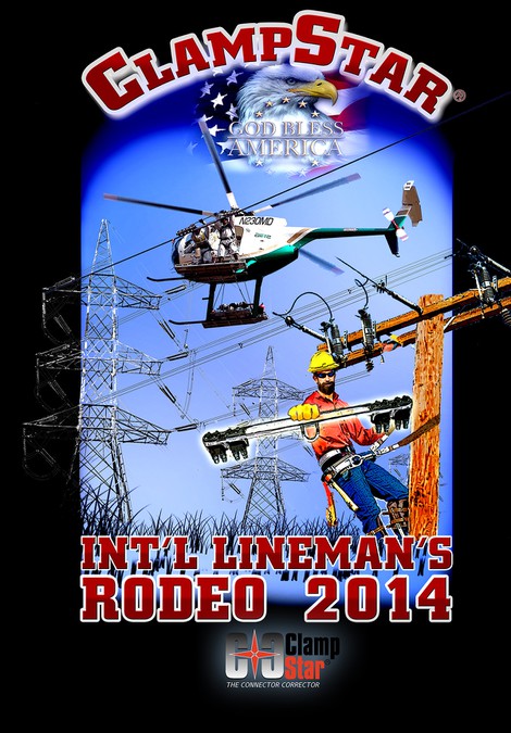 A T-Shirt for the International Lineman's Rodeo | T-shirt contest