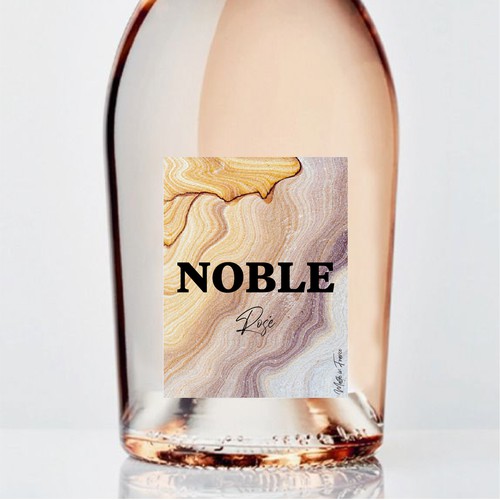 Designs | Rose Wine Label | Product label contest