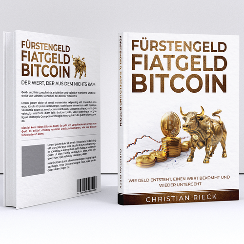 Designs | Buchcover für ein fundiertes Bitcoin-Buch eines Finanz ...