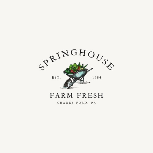 Designs | Unique! 1 logo for Springhouse, representing a Farm shop and ...