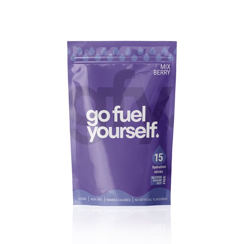 Designs | Hydration pouch striving to be the focal point of a shelf ...