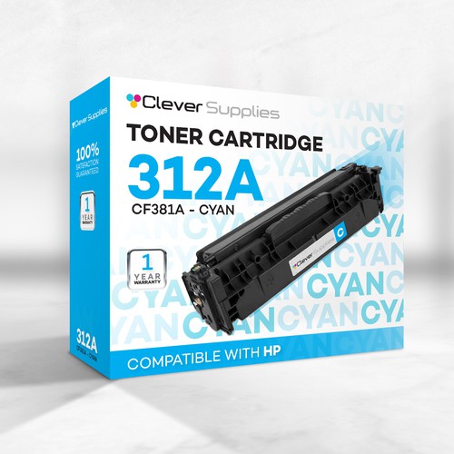 Design eye catching Toner Cartridge Box | Product packaging contest