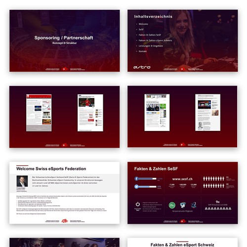 btw eSports | PowerPoint template contest