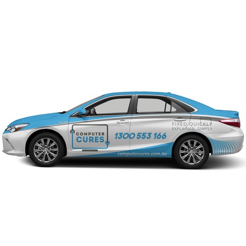 Design a world class Car Wrap for Computer Repair and IT Support ...