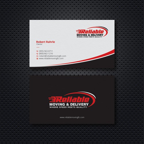 Designs | Business Card Design for Moving Company | Business card contest