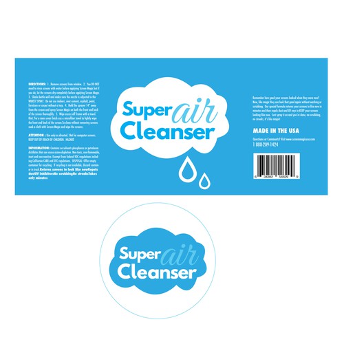 Air Freshener/ Odor Remover Label Design (*Product Name Changed ...