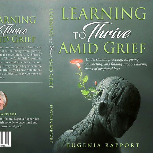 Designs | Contest for Thriving Amid Grief book | Book cover contest