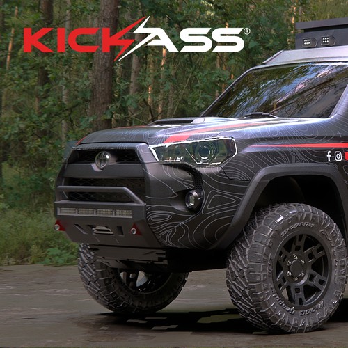 Designs | KickAss Vehicle Wrap | Car, truck or van wrap contest