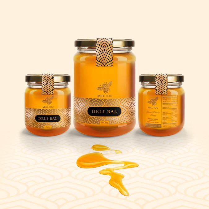 Rare & Exotic Honey Label Needed | Product label contest