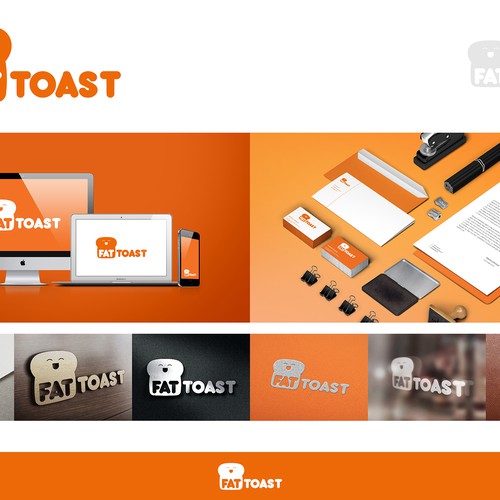Create a whimsical logo for Fat Toast | Logo design contest