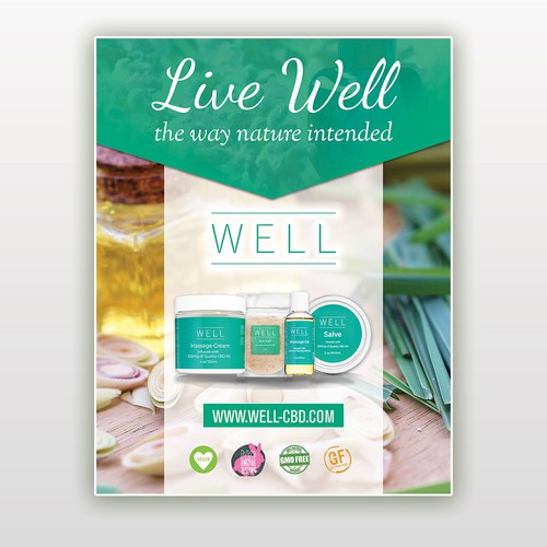 CBD Poster for Spas | Postcard, flyer or print contest