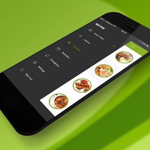 Designs | "Wayyak" mobile app new design | App design contest