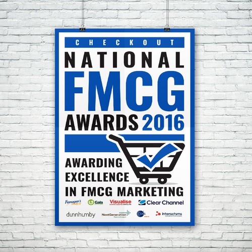 Create a logo/branding for the Checkout National FMCG Awards 2016 ...