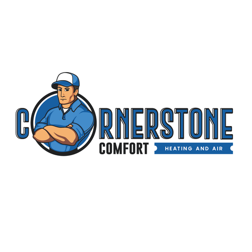 CORNERSTONE COMFORT CARTOON LOGO | Logo design contest