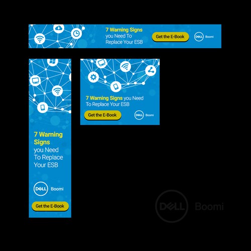 Create a set of multiple Display Ads for Dell | Banner ad contest
