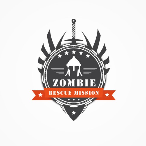 Zombie Rescue Mission Branding Design | Logo & brand identity pack contest