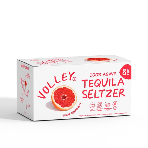 Designs | Design an 8 pack for a premium tequila seltzer brand ...