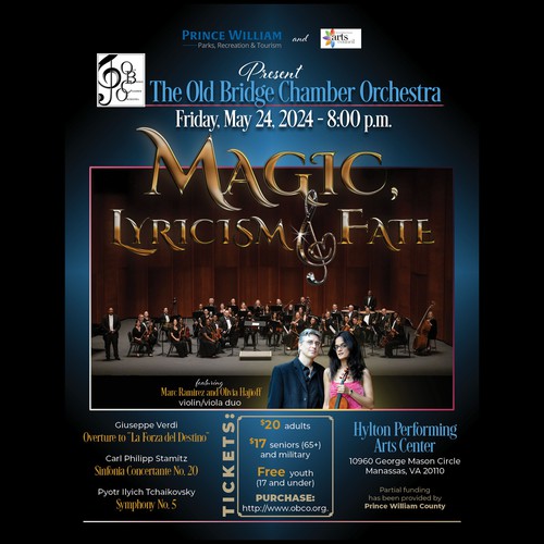 Designs | Orchestra concert flyer for community ensemble | Postcard ...