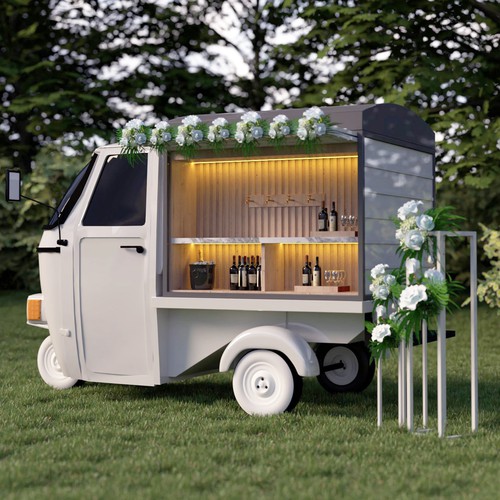 Designs | Design a bar van for weddings and parties | 3D contest