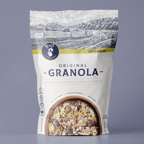 Designs | Granola packaging | Product packaging contest