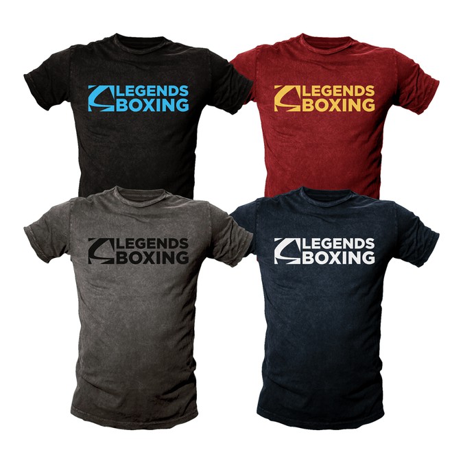 Legends Boxing T-Shirt Designs Q2 2019 | T-shirt contest