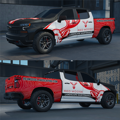 Designs | Sleek Truck Wrap for Luxury Landscape Company | Car, truck or ...