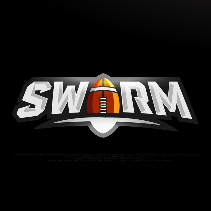 My football team (team SWARM) needs an intimidating logo! | Logo design ...